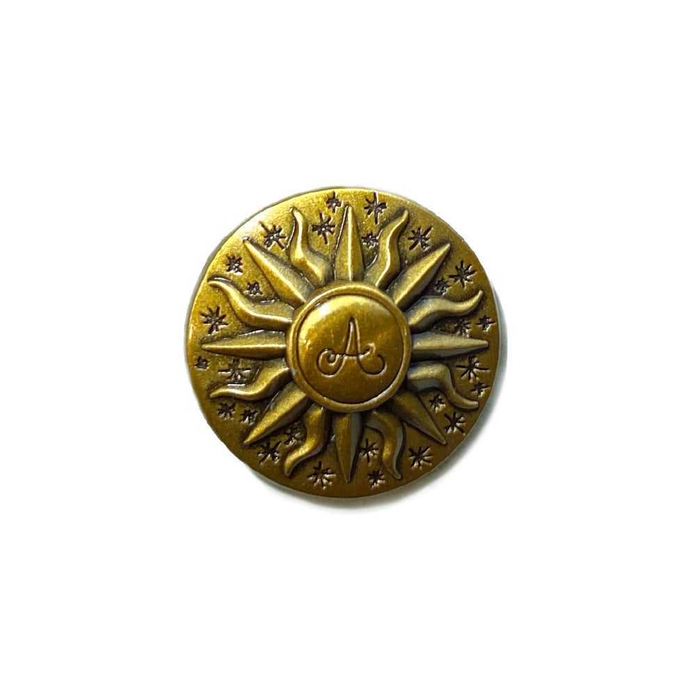 "Cycle de 10 ans" Pin Badge[Circle Sun] – Aimer Official Goods Store